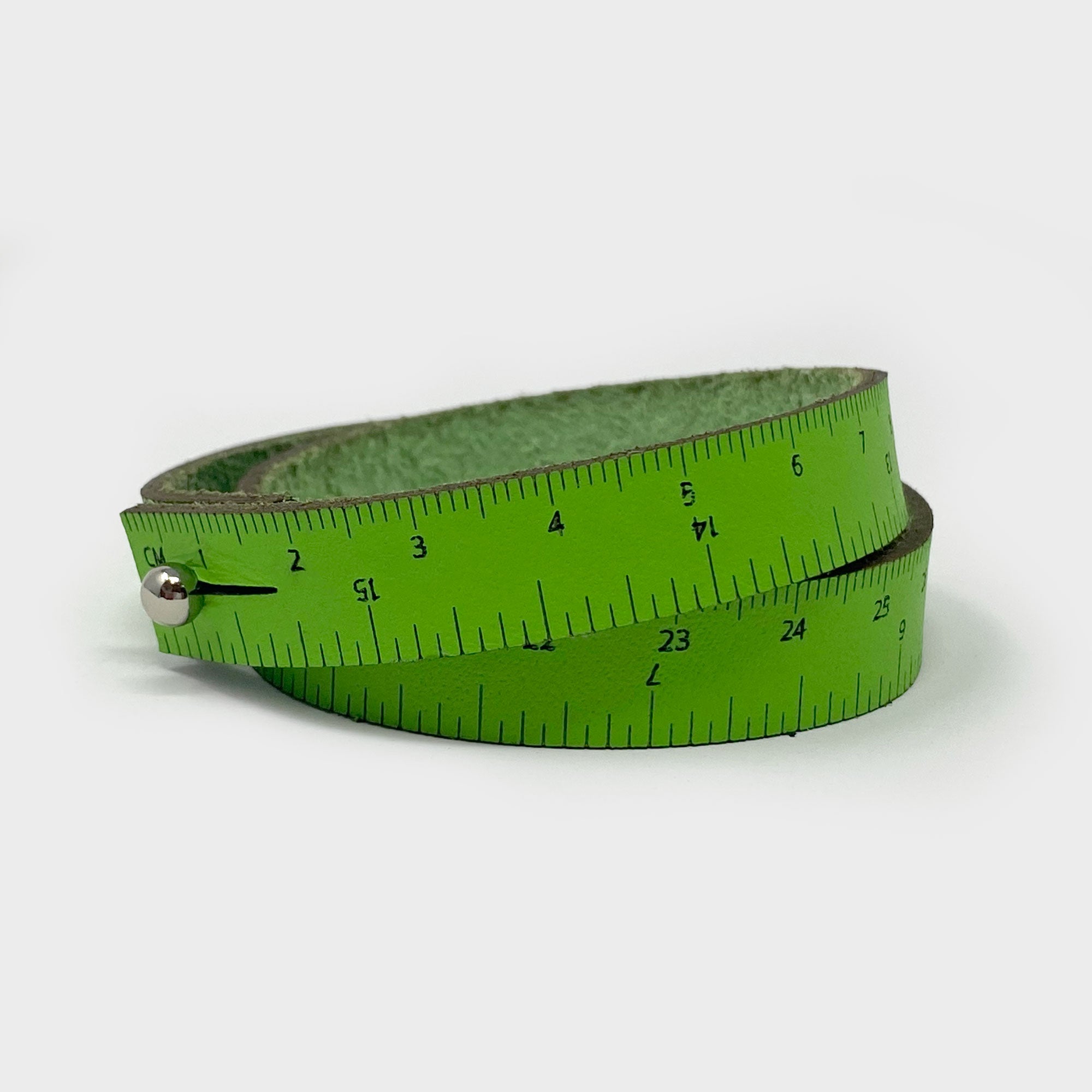 Leather Wrist Ruler (Double wrap) - the perfect craft tape measure ...